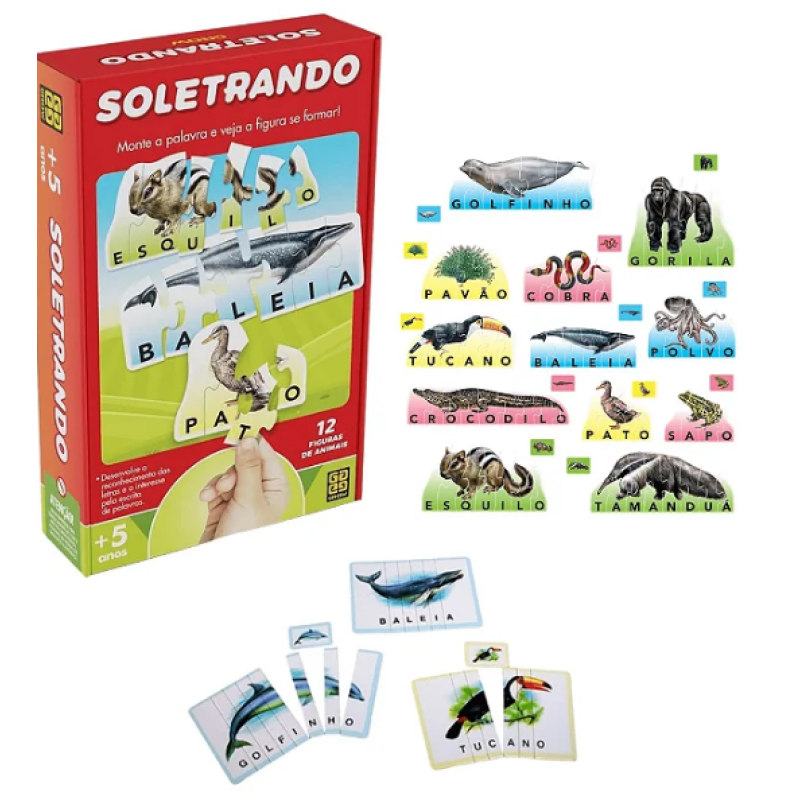 Jogo Soletrando- Grow